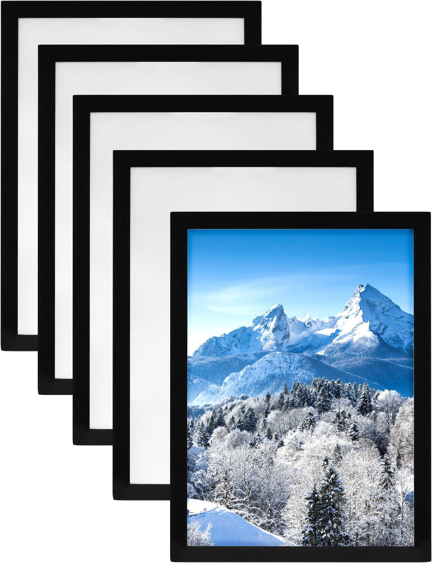 VAIIGO A4 Self Adhesive Magnetic Display Frame, Magnetic Paper Holder ...