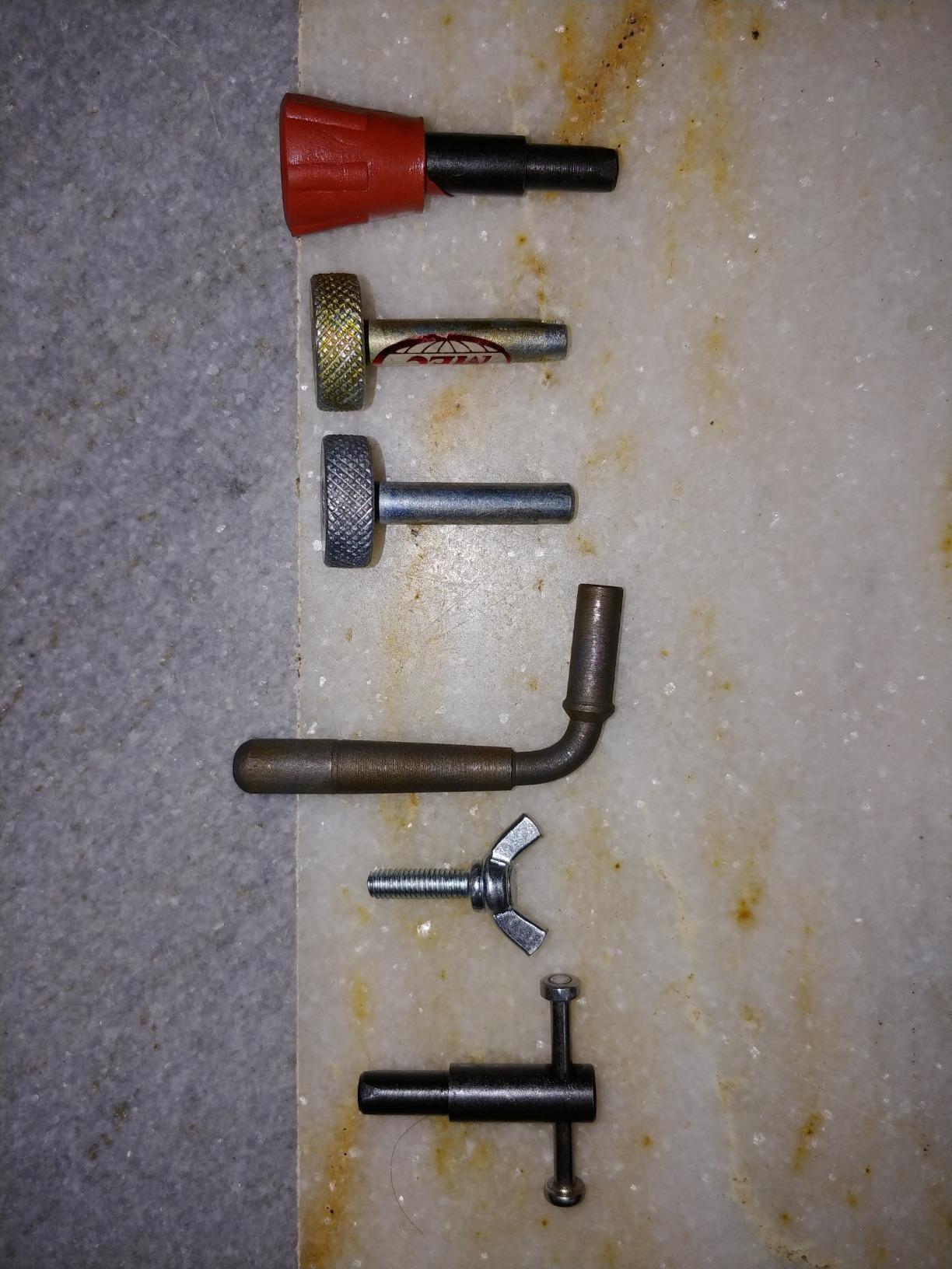 MEC® 6Ps Pack Multi-Vehicle Tappet Setting Keys Square Hole/Slotted Key ...