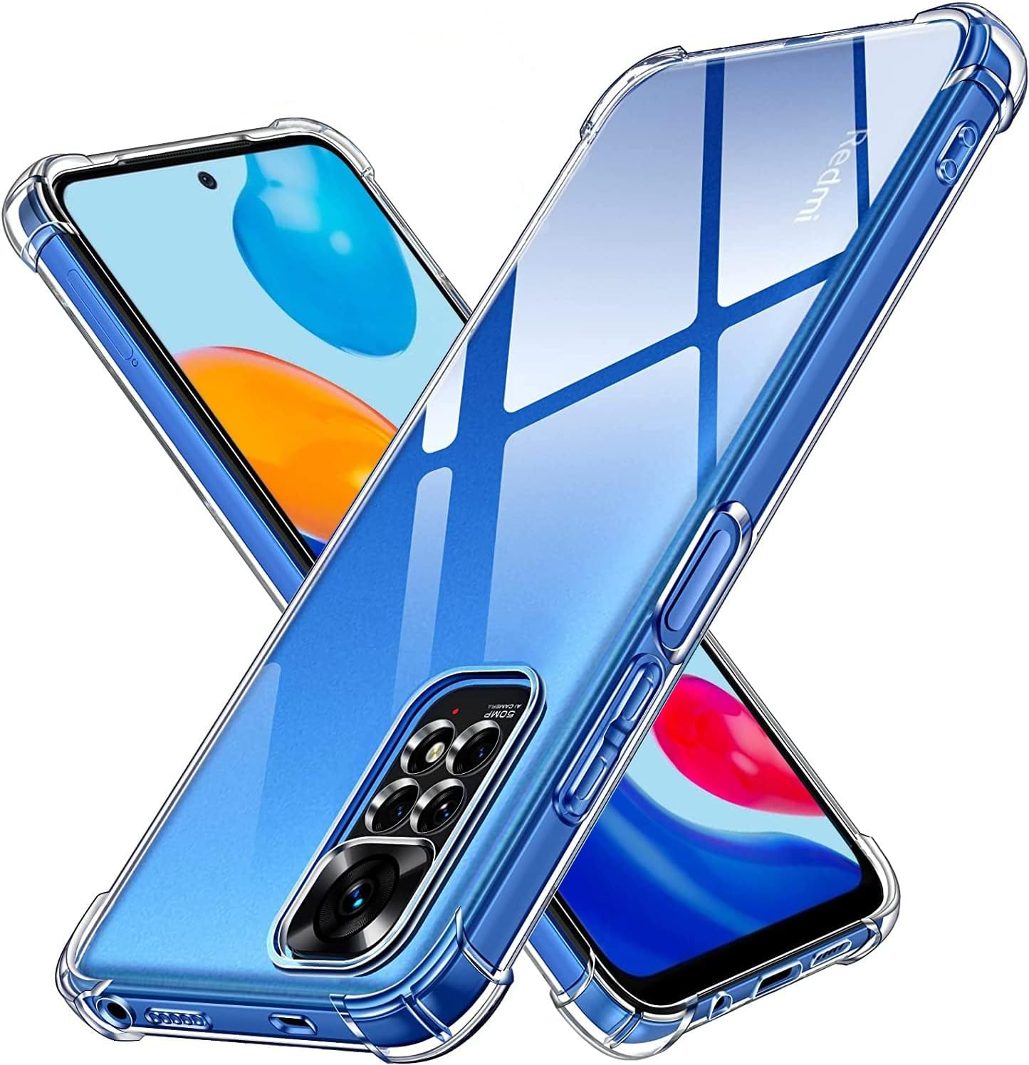 TOPOST Funda para Xiaomi Redmi Note 11 / Note 11S 4G Case Uso Rudo ...