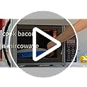 Amazon.com: Microwave Bacon Rack, Microwave Bacon Tray with Splatter ...