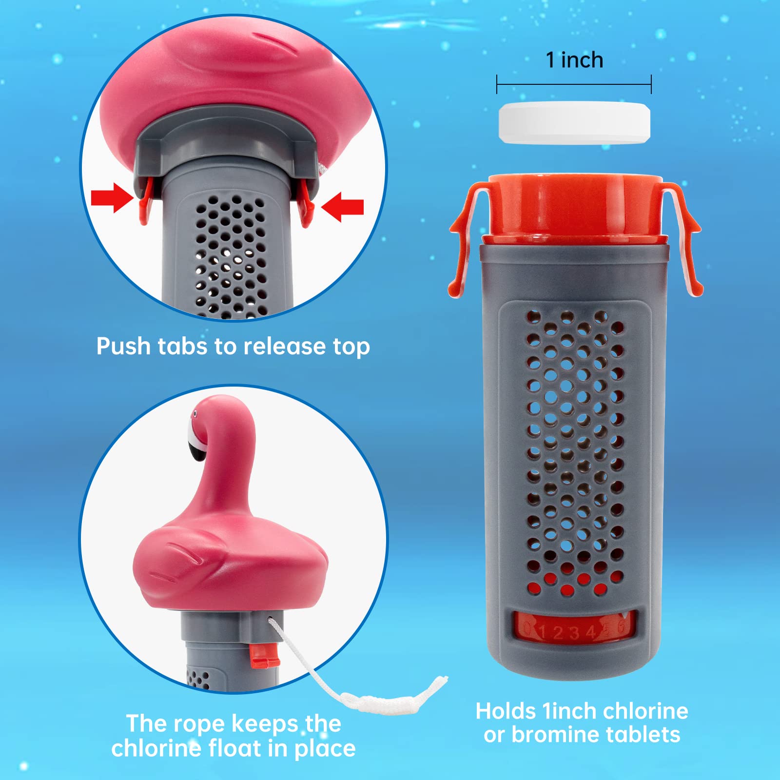 Snapklik.com : B&h Pool Chlorine Dispenser For 1 Inch Tablets Only ...