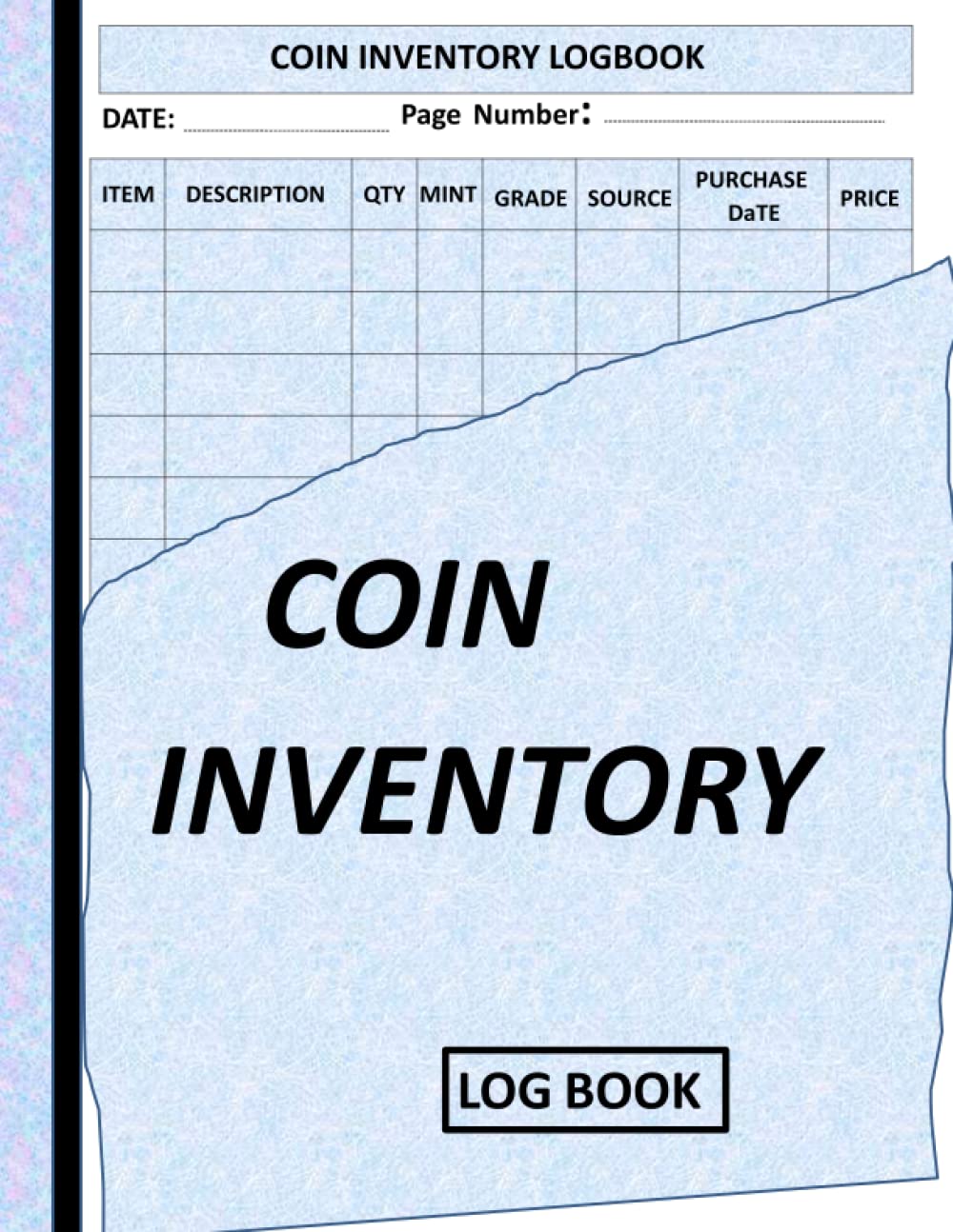 Coin Inventory logbook: Collectors Coin Logbook to Record and keep ...