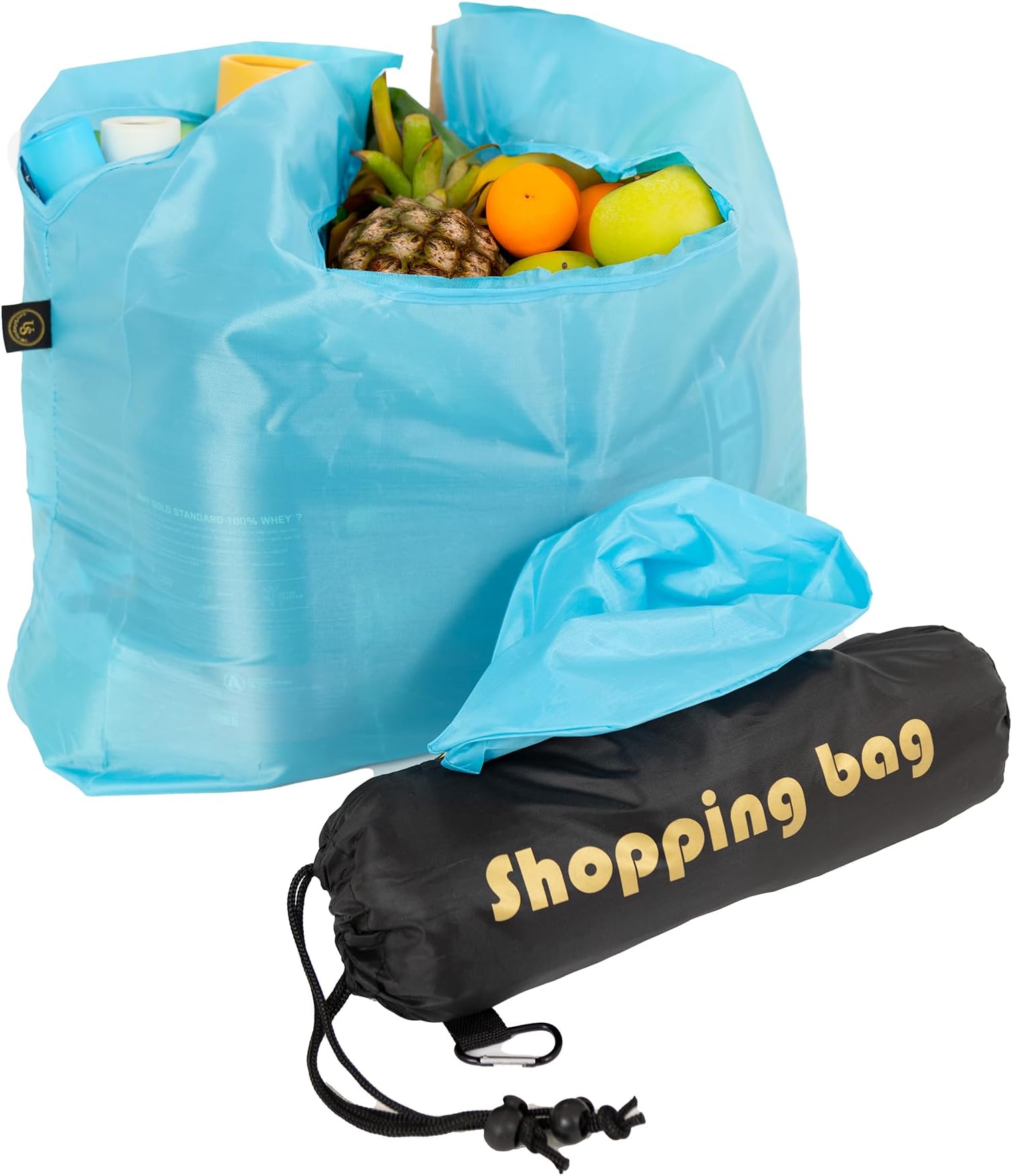 Amazon.com: BagPodz Sturdy Reusable Grocery Bags Made From RipStop ...