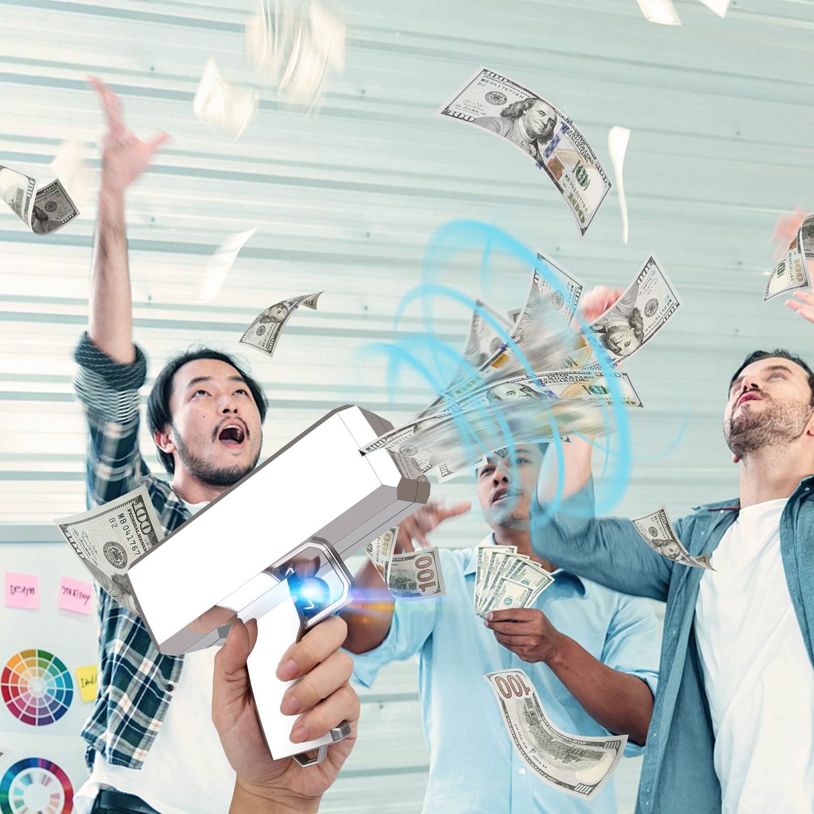 Buy Achzzy Money Gun Shooter - Prop Guns for Adults boy, Money Guns ...