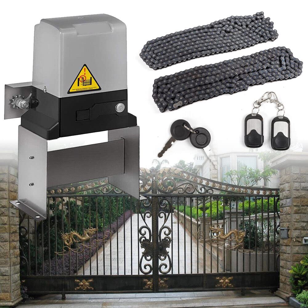 Buy 550W Automatic Sliding Gate Opener Rack Drive Electric Gate Motor ...
