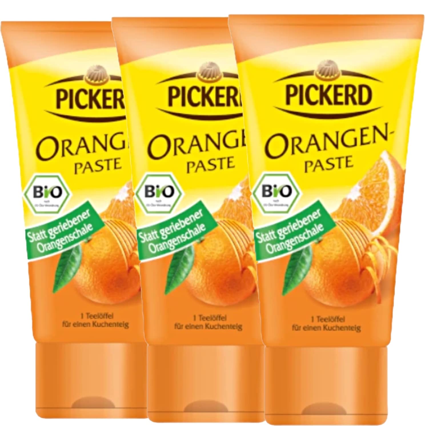 Amazon.com: BIO Orange Paste 3 x 60 g (6.35 ounce) - for Creams ...