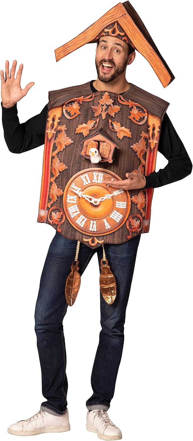 Amazon.com: Rasta Imposta Coo Coo Clock Costume Cuckoo Grandfather ...