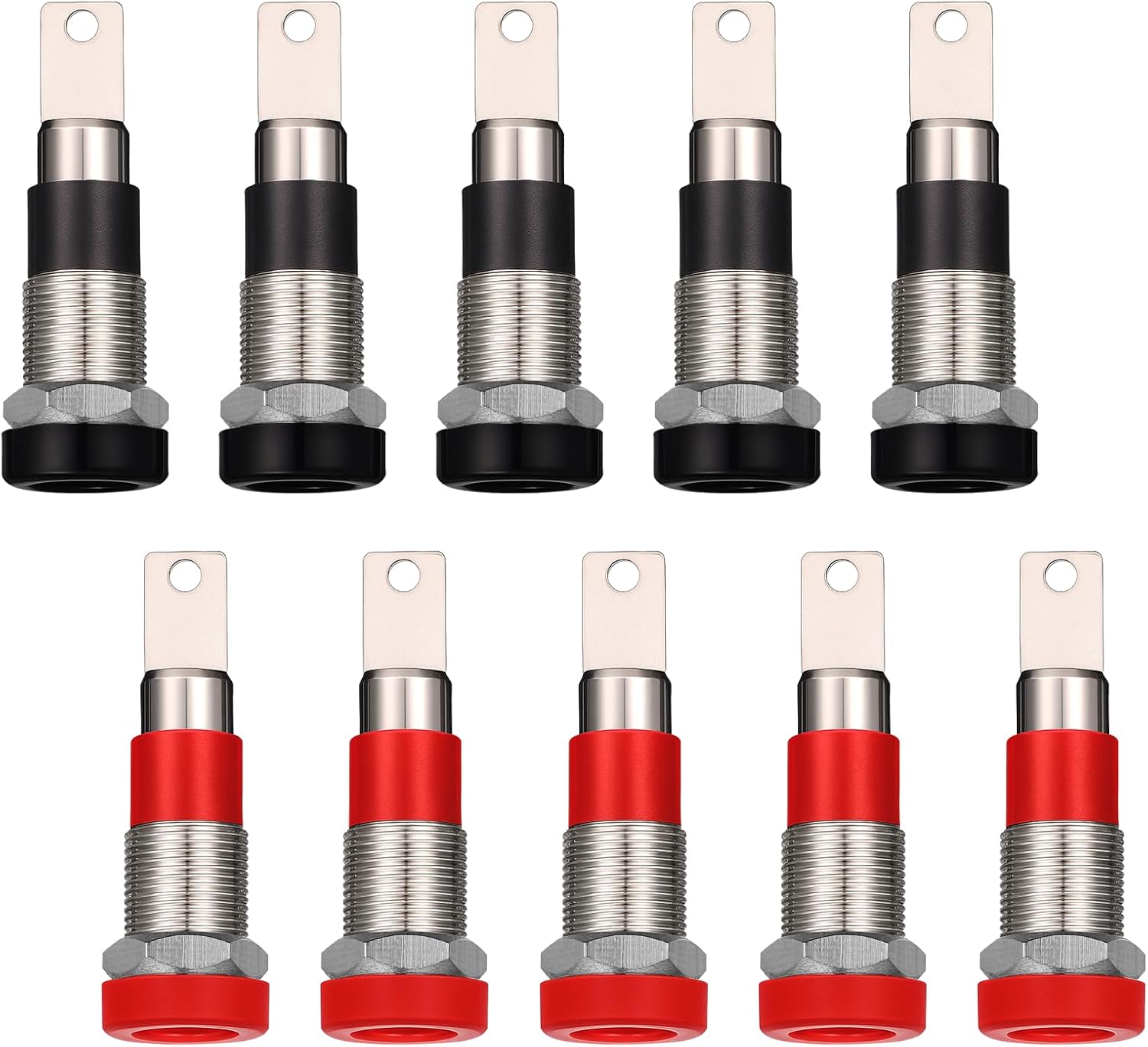 Amazon.com: 10 Pcs Banana Jack Female Banana Plug Connectors, 4mm ...