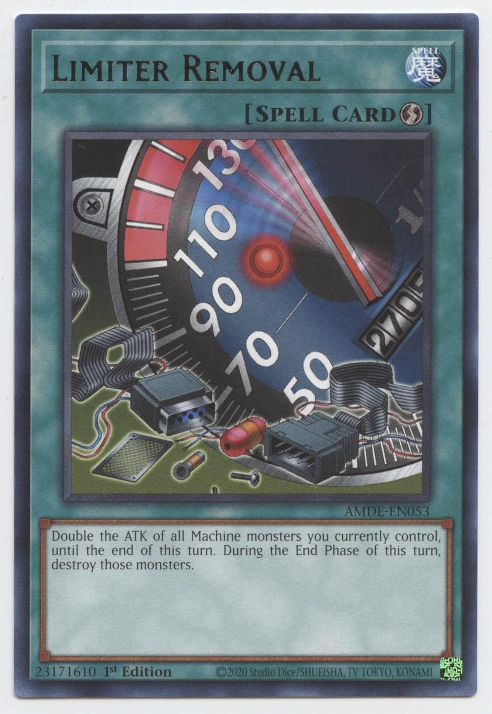 Amazon.com: Limiter Removal - AMDE-EN053 - Rare - 1st Edition : Toys ...