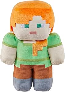 Amazon.com: Minecraft Basic Plush Character Soft Dolls, Video Game ...