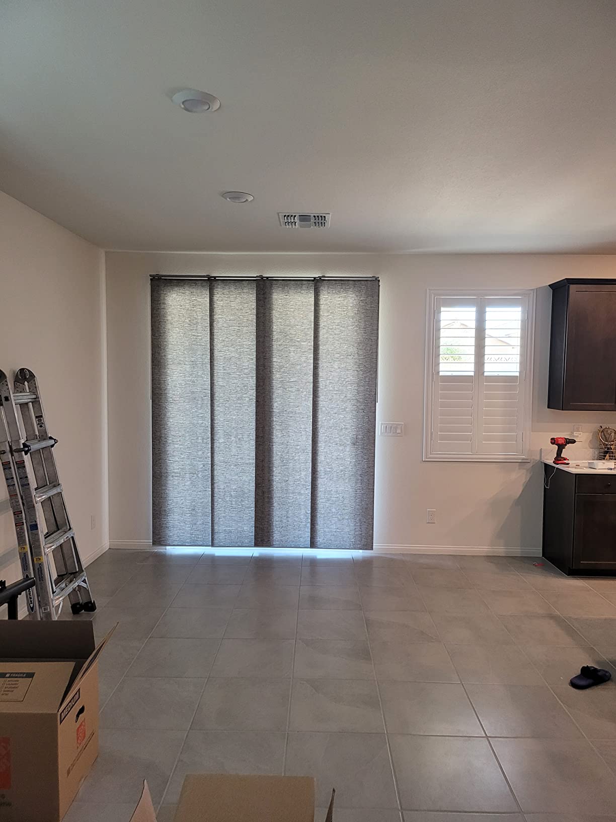 $30/mo - Finance GoDear Design Deluxe Adjustable Sliding Panel Blind 45 ...