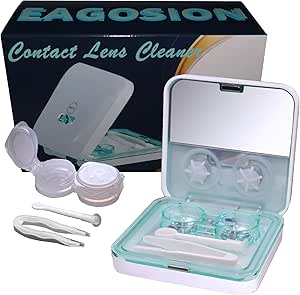 Amazon.com: Contact Lens Cleaner Machine EV, Portable Physical ...