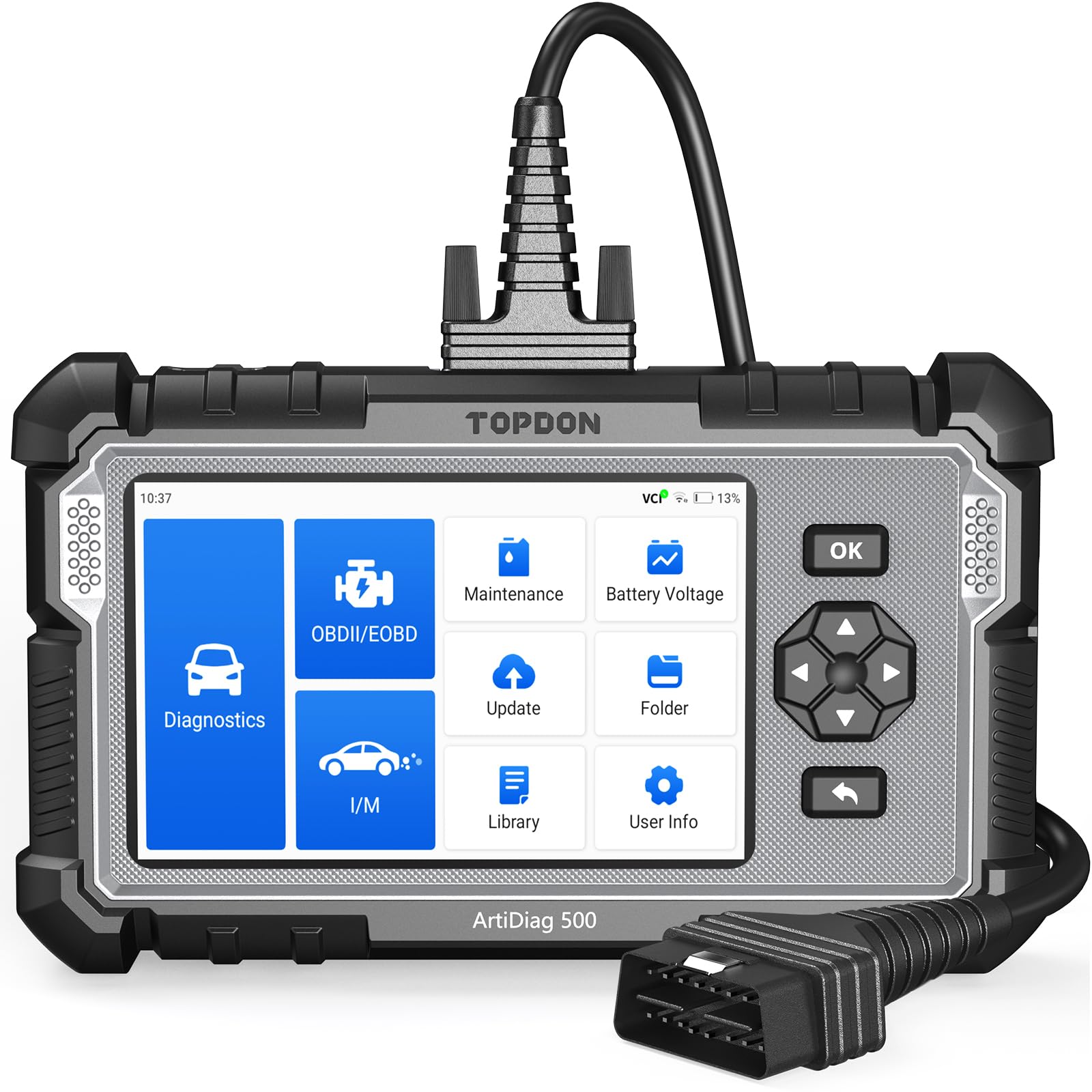 TOPDON OBD2 Code reader Scanner ArtiDiag500, Engine ABS SRS ...