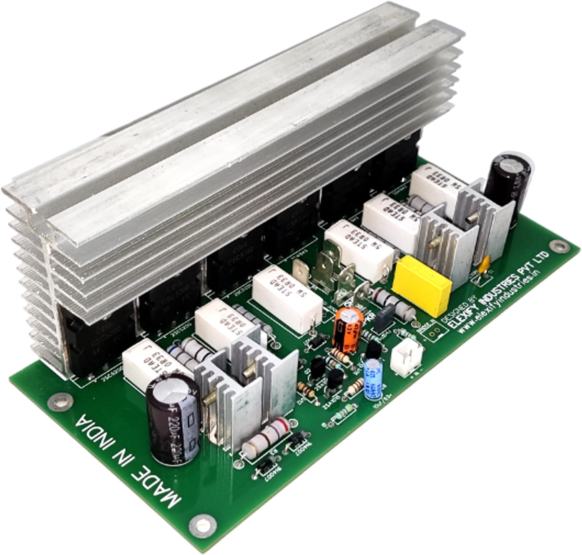 AUDIO LITE 250W RMS 2.1 Amplifier Board using 2SC5200 + 2SA1943 ...