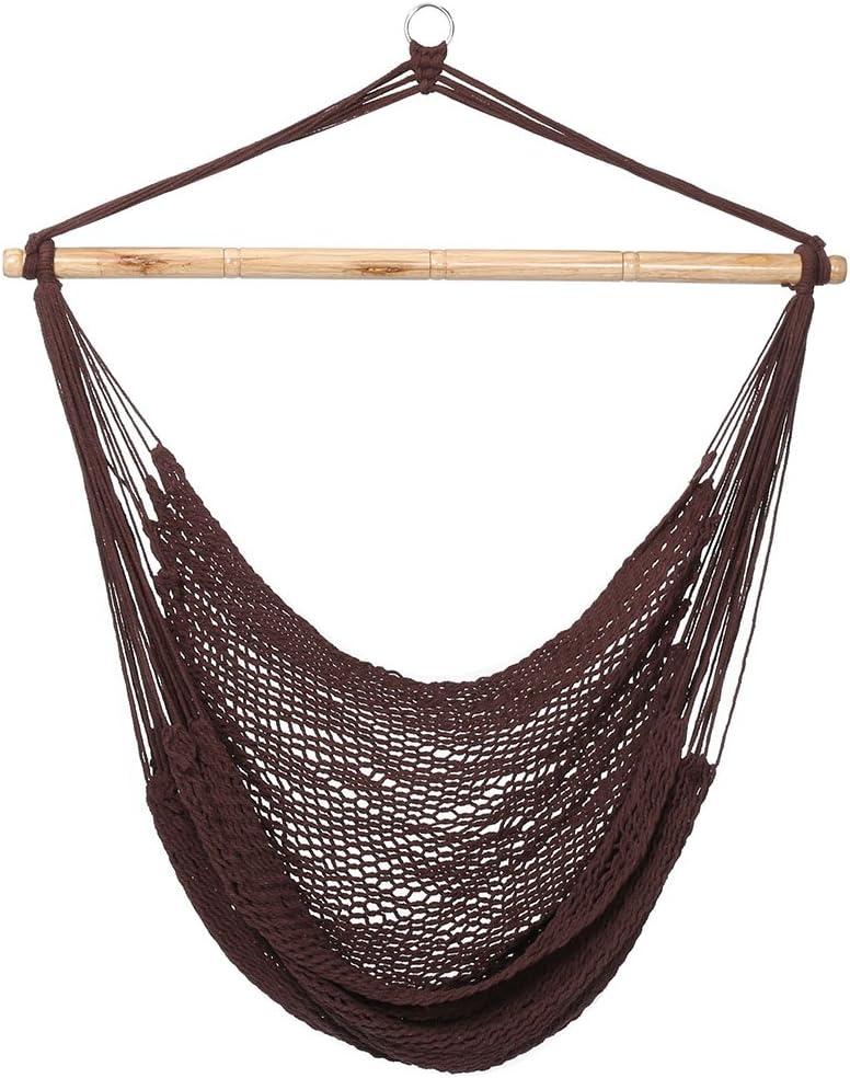 Amazon.com: Finether Mesh Hammock Chair Swing, Netted Swing Chair Swing ...