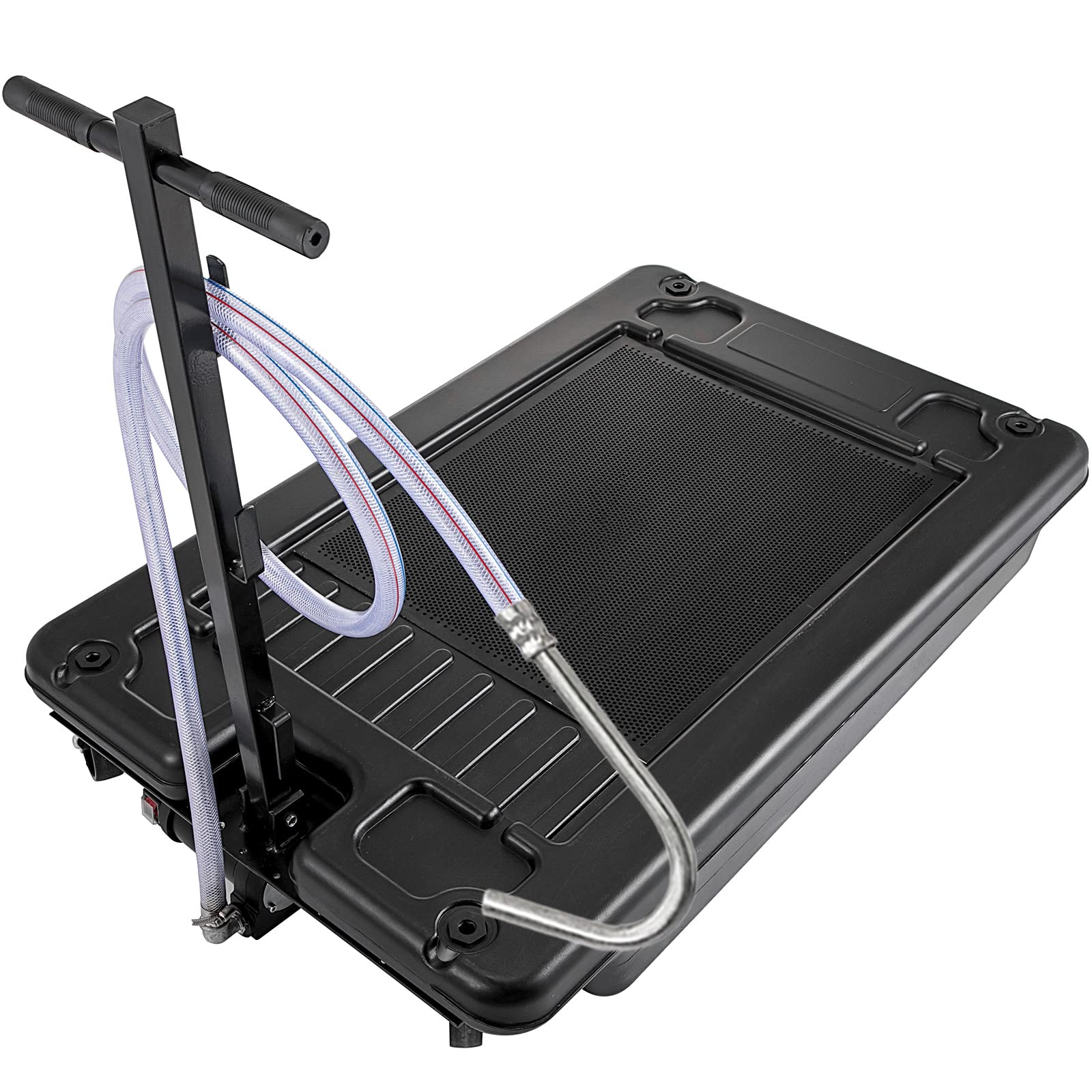 VEVOR Low Profile Oil Drain Pan, 17 Gallon Oil Drain Pan with Electric ...