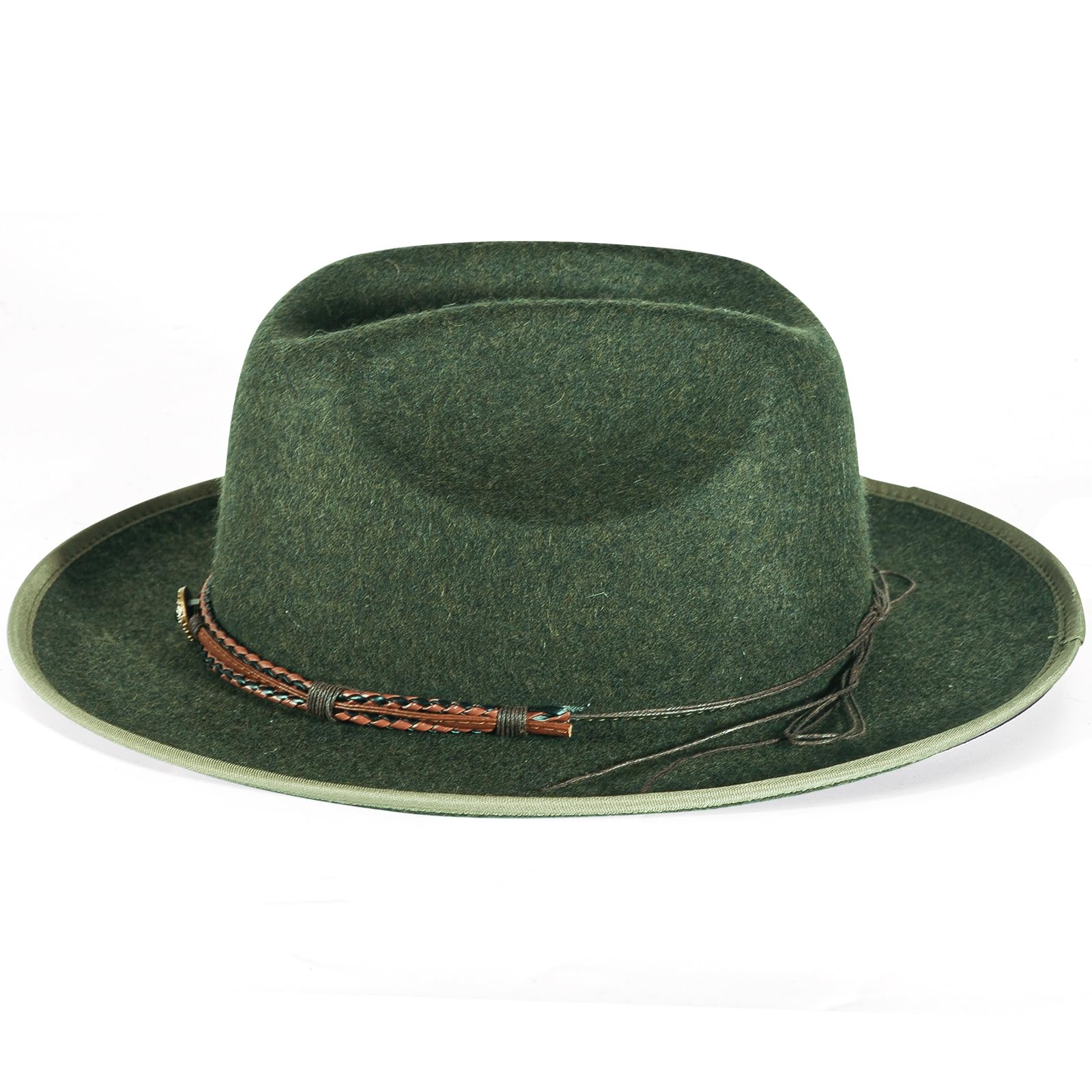 Snapklik.com : Open Road Hat Fedora Hat Pure Wool Felt Hat Vintage ...