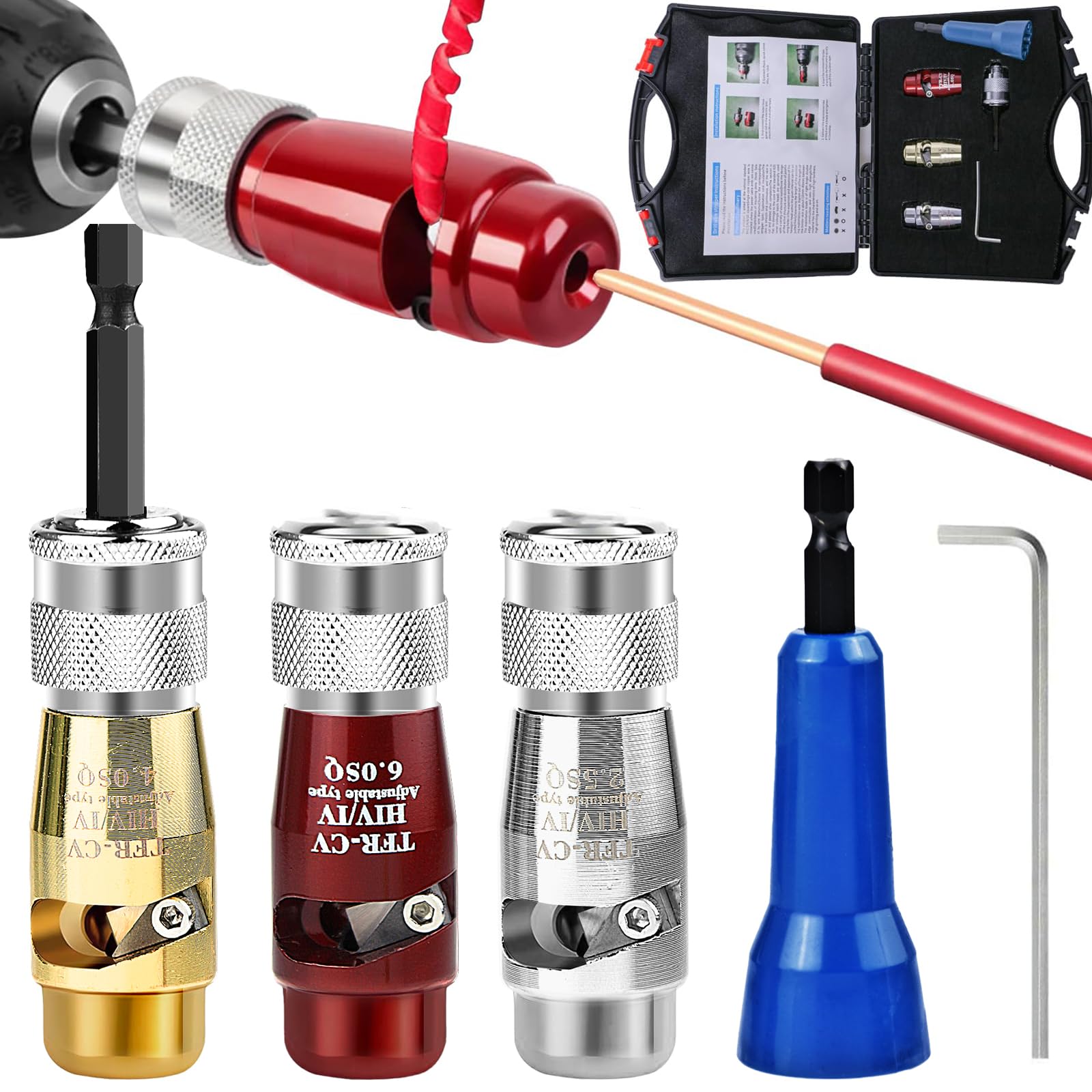 Wire Stripper for Drill, Upgrade Wire Stripping and Twisting Tool ...
