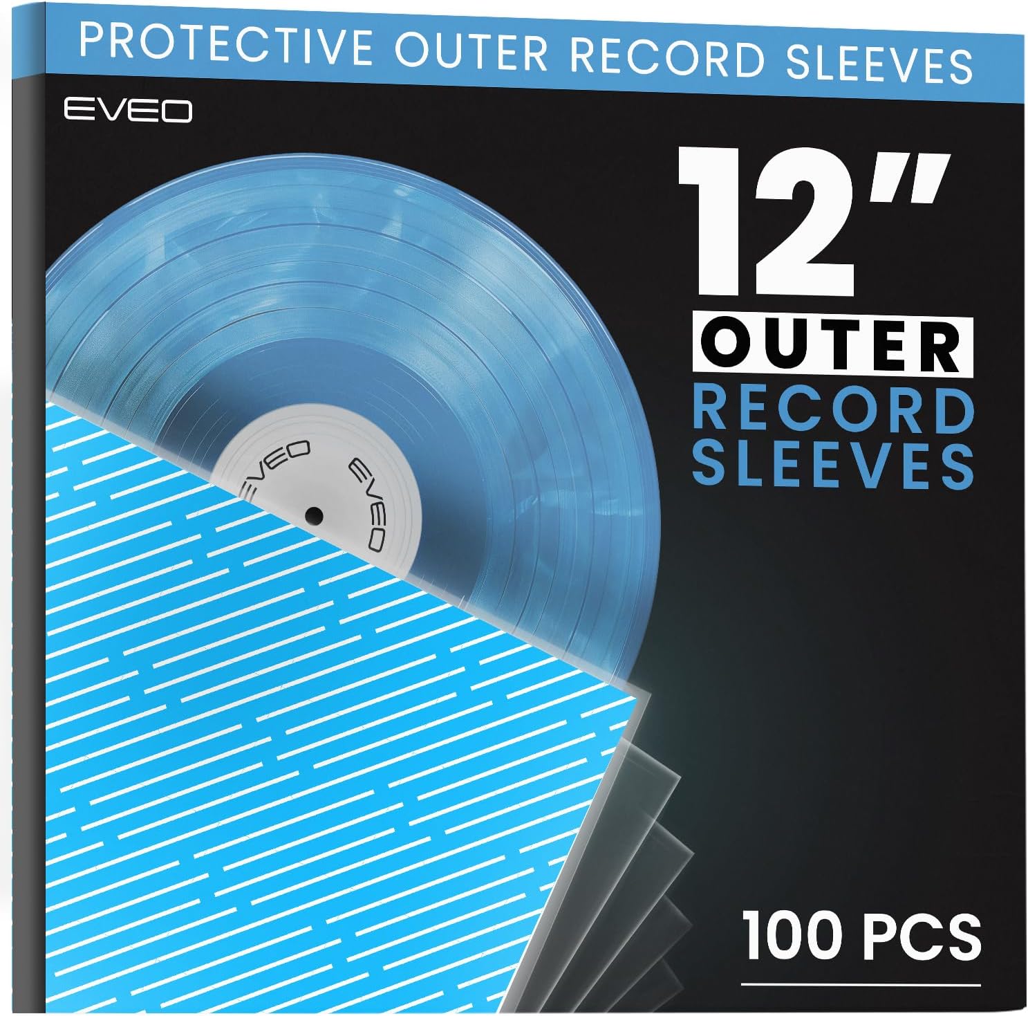 Amazon.com: Vinyl Fever Record Sleeves [125 Pack] - Outer Album Covers ...