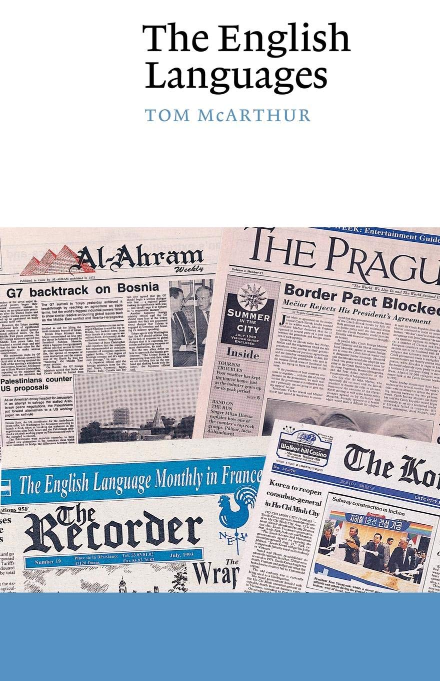 Amazon.com: The English Languages (Canto): 9780521485821: McArthur, Tom ...