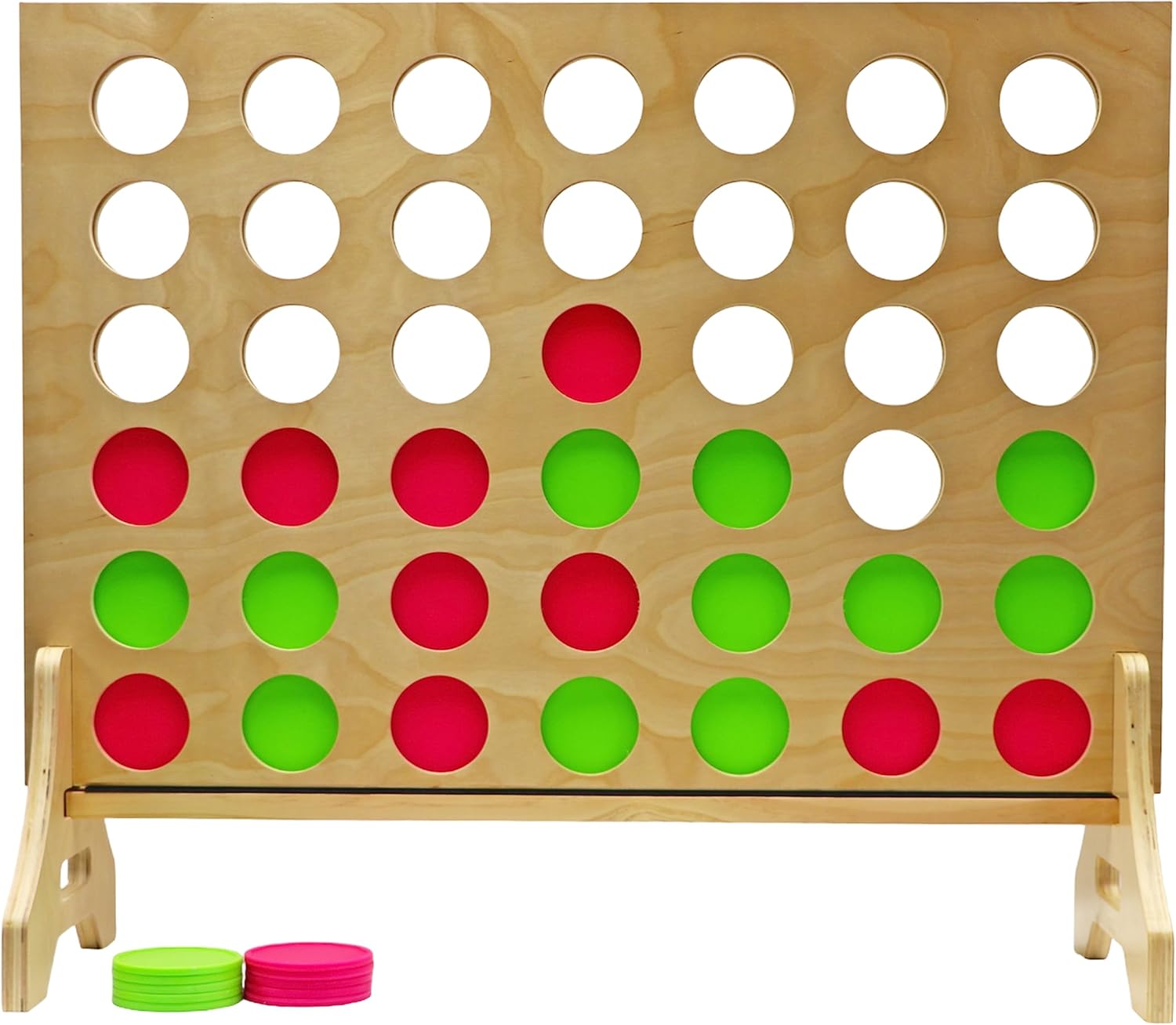 Amazon.com: Tailgating Pros Premium Giant Four in a Row with Carrying ...