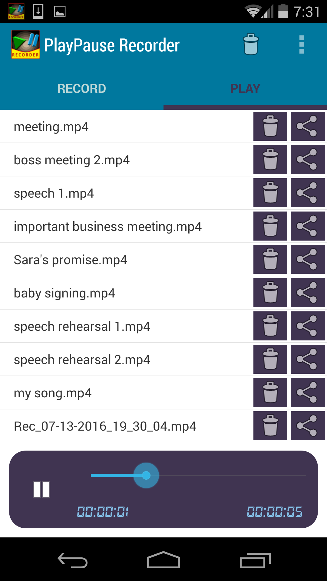 Timer Audio Recorder - App on Amazon Appstore