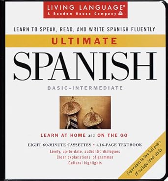 Amazon.com: Ultimate Spanish: Basic - Intermediate: Cassette/Book ...