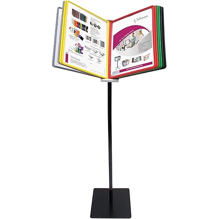 Infomate Wall Unit Folder A4 with 5 Folders - Wall Hanging Documents ...