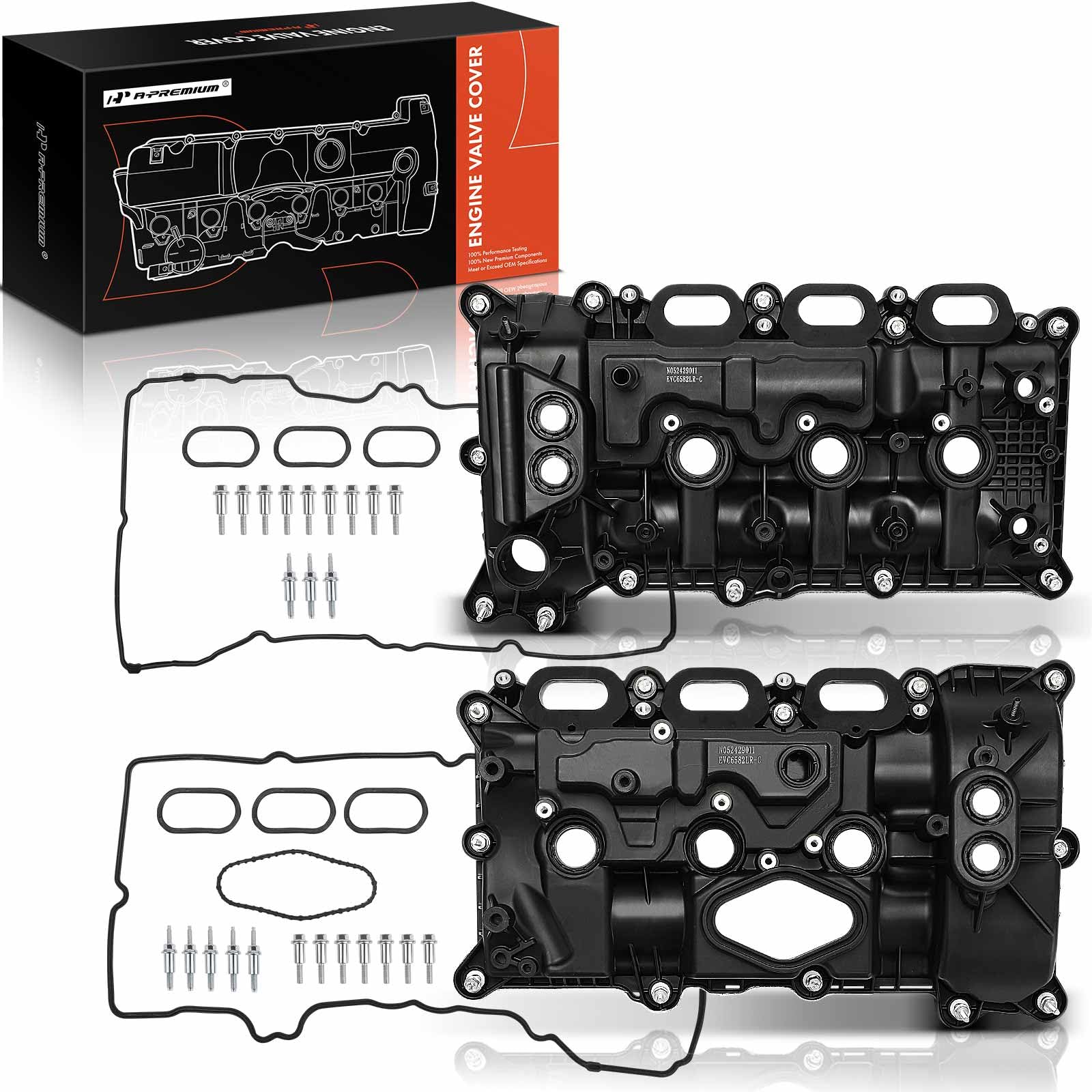 Amazon.com: A-Premium Left & Right Bank Side Engine Valve Cover with ...