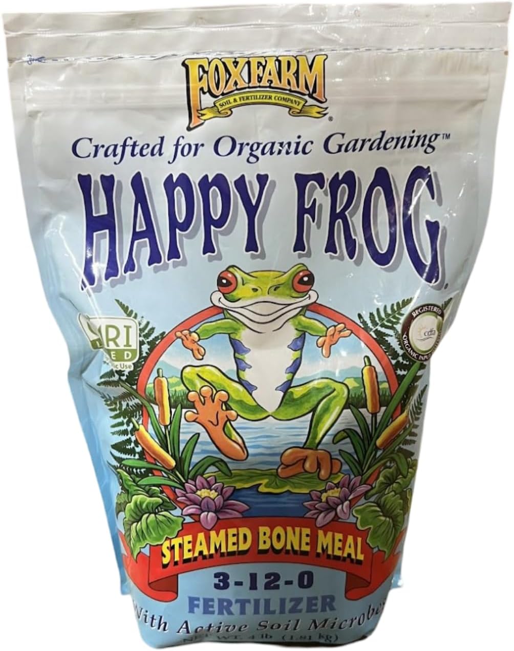 Amazon.com : Hydrofarm Fox Farm FX14057 FoxFarm Happy Frog Steamed Bone ...