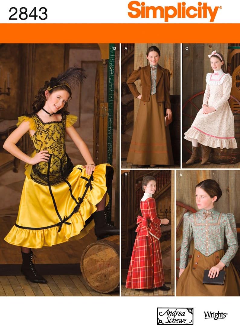 1883 Inspired Girls Victorian Dress - Decor To Adore