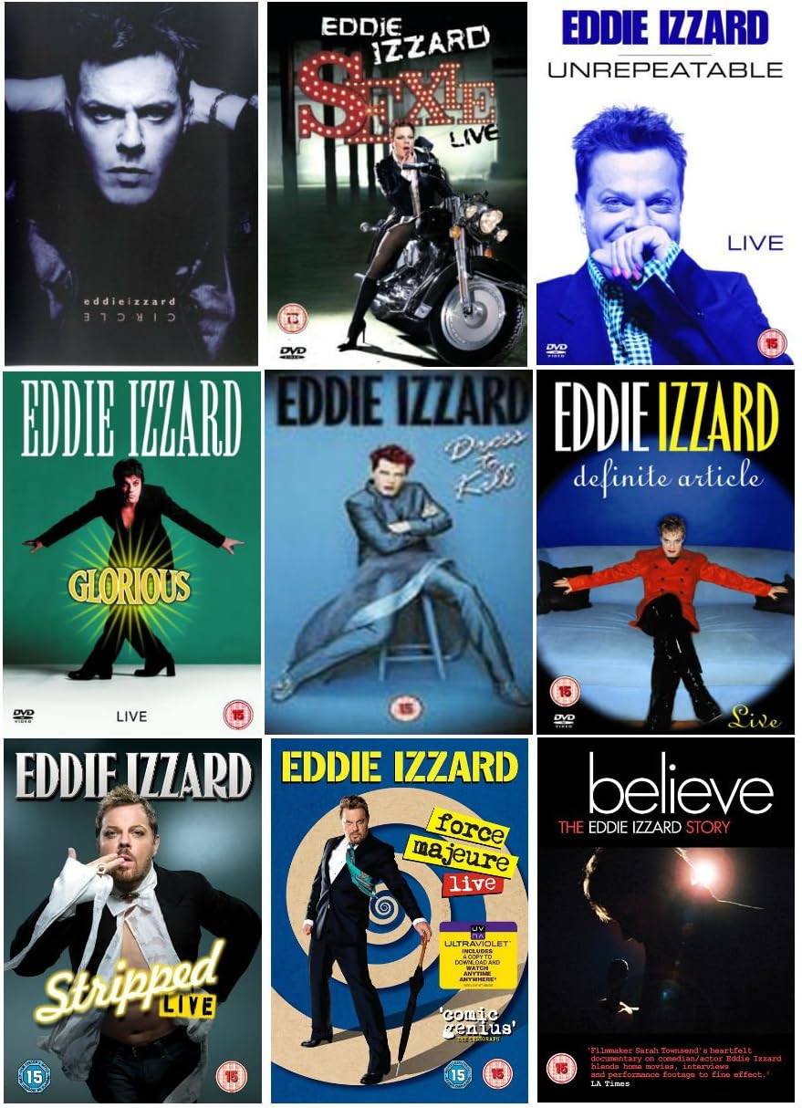 Ultimate Eddie Izzard Collection: Amazon.co.uk: Eddie Izzard, Ben ...