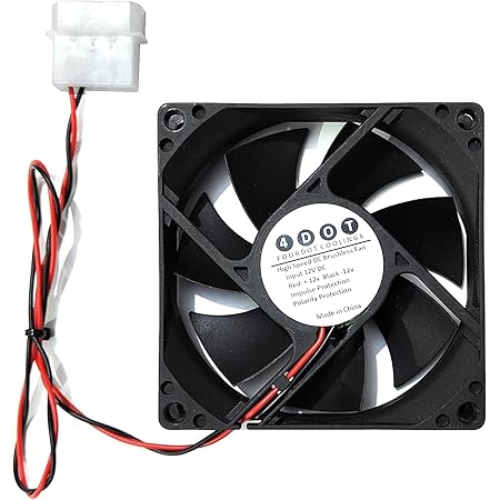 DC Axial Computer Case Cooling Cabinet Fan 12volt 3inch 80 mm (25 mm ...