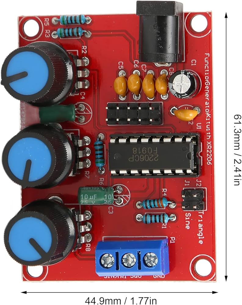 Xr2206 High Precision Function Signal Generator Diy Kit Generic XR2206