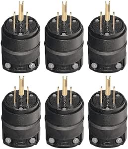 Leviton 000-515PR, Black - Electric Plugs - Amazon.com