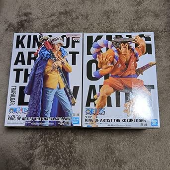 Amazon.co.jp: One Piece Oden Low Figure Set of 2 : Toys & Games