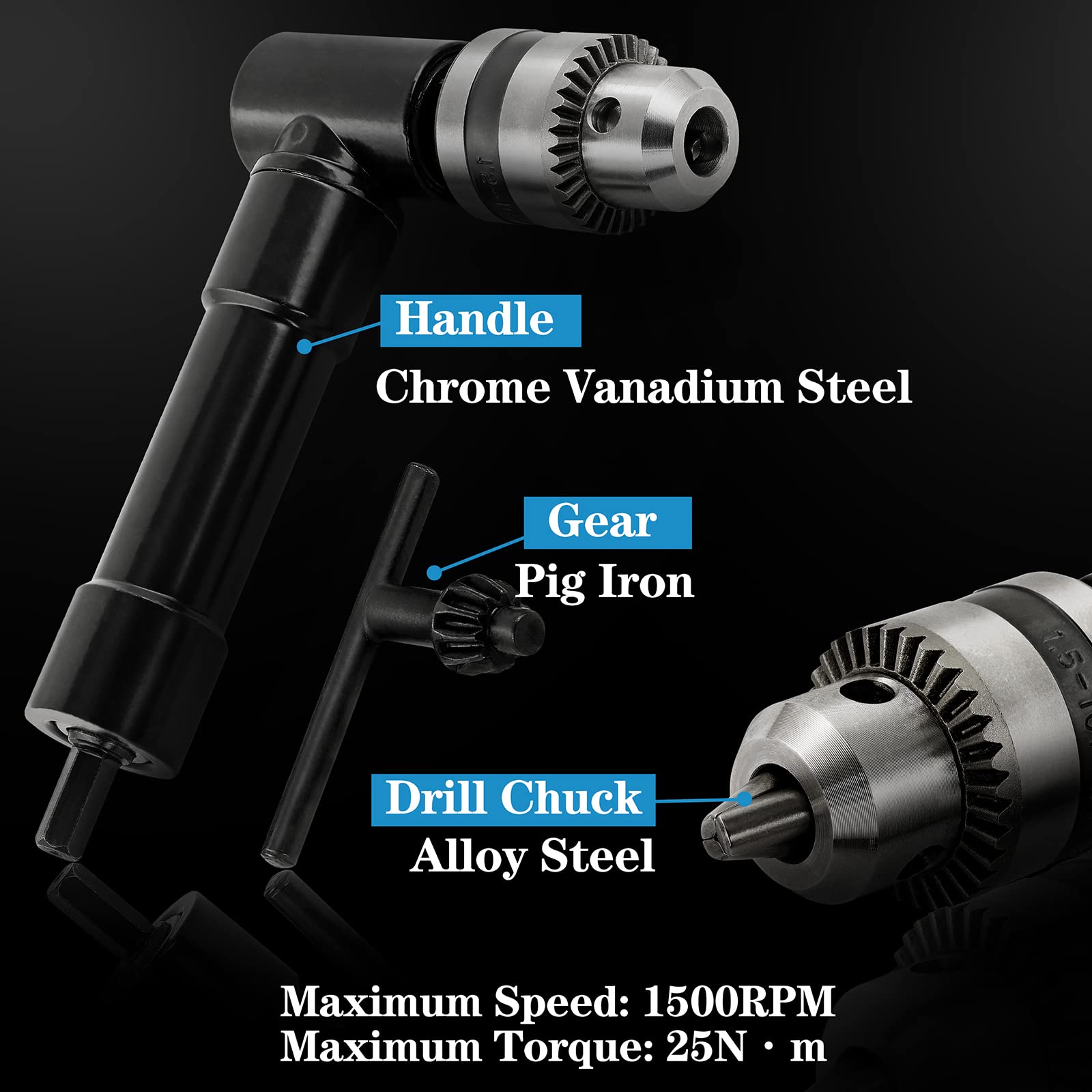 Power Screwdriver 105 Degree Right Angle Driver Angle Extension Drill ...