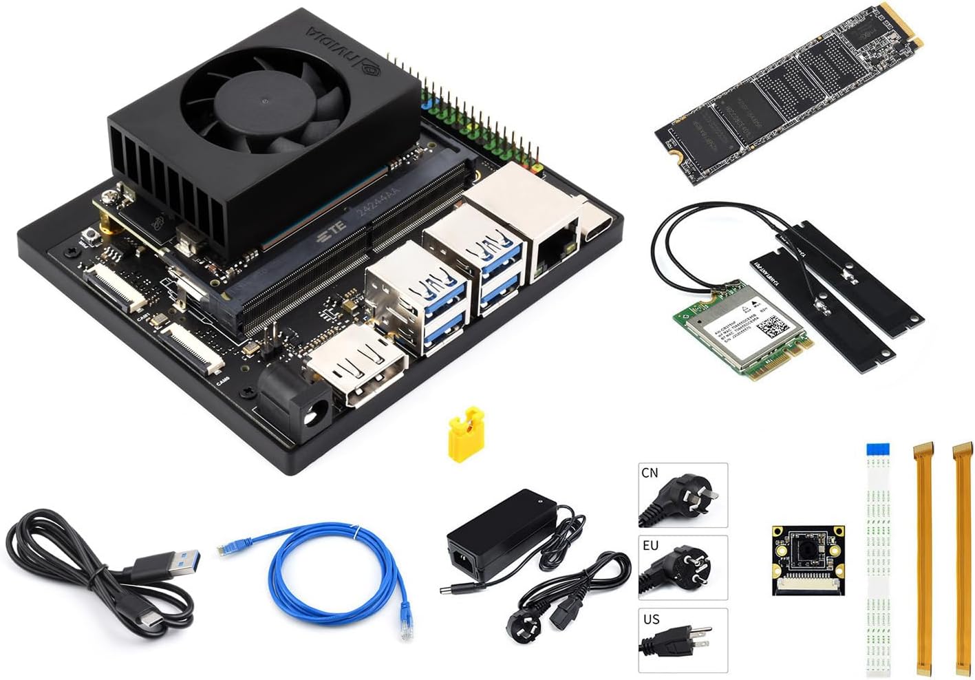 Amazon.com: Waveshare Jetson Orin Nano AI Development Kit for Embedded ...