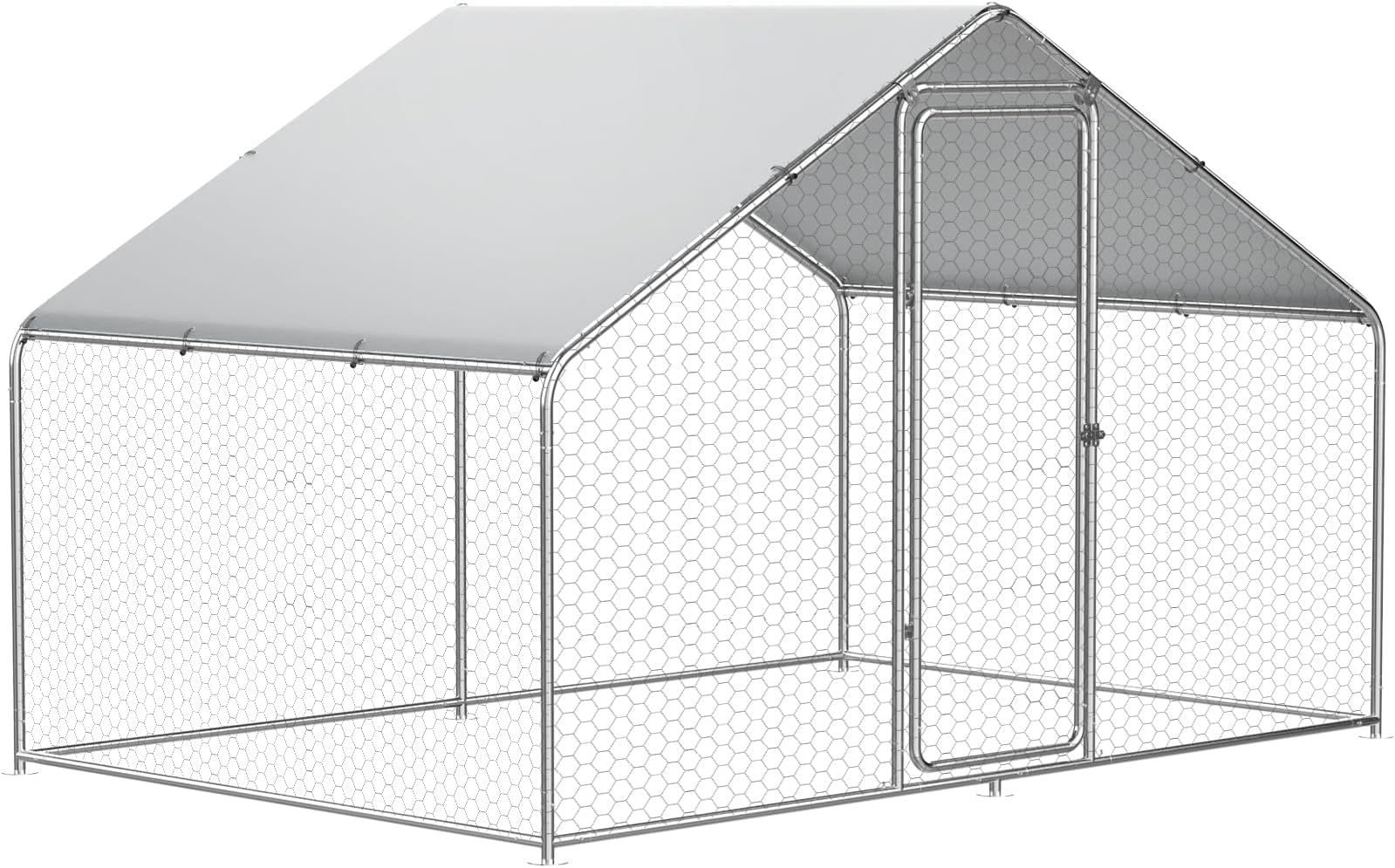 Amazon.com: MODCART Large Metal Chicken Run for 6-10 Chickens,Outdoor ...