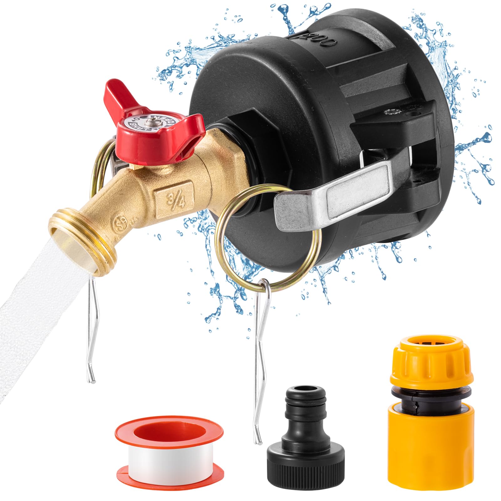 Amazon.com: Tigbear IBC Tote Adapter, 2’’ Cam Lock Adapter for IBC Tote ...