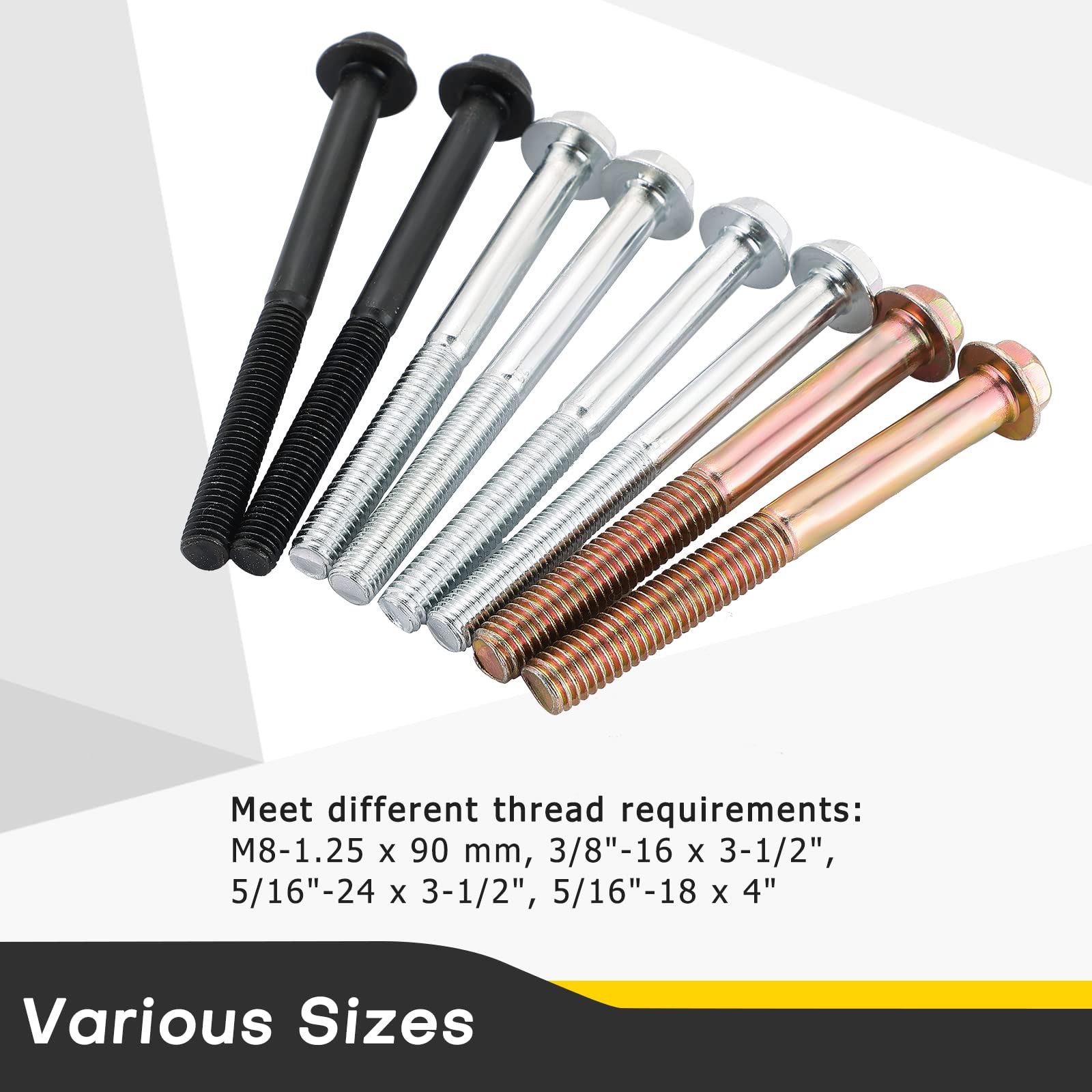 Snapklik.com : Acymner Car Steering Wheel Puller Compressor Remover Set ...