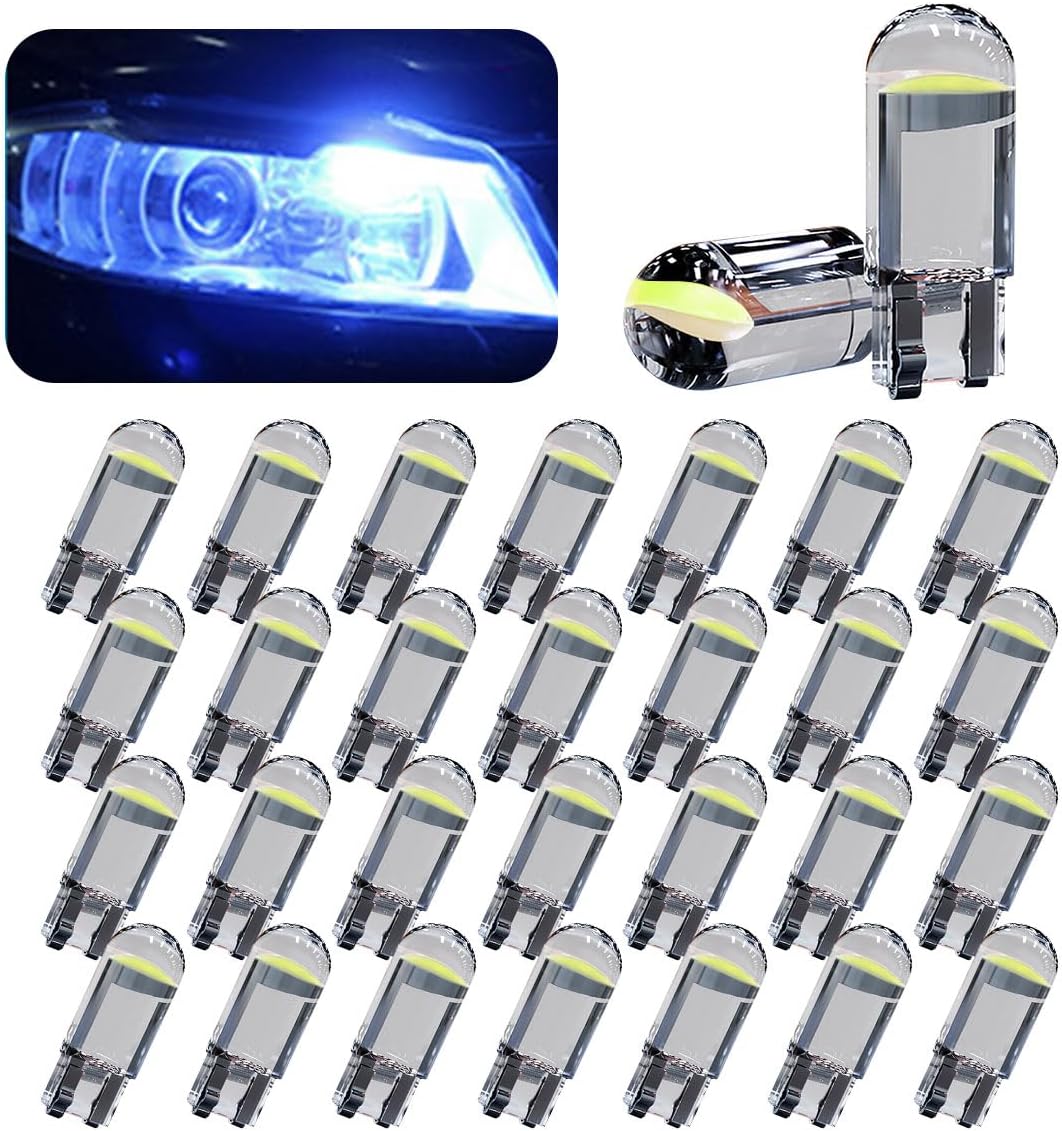 Amazon.com: AUTOVIC 8 Pack 12V 5W LED Bulbs 74 wedge 12V 2W Halogen ...