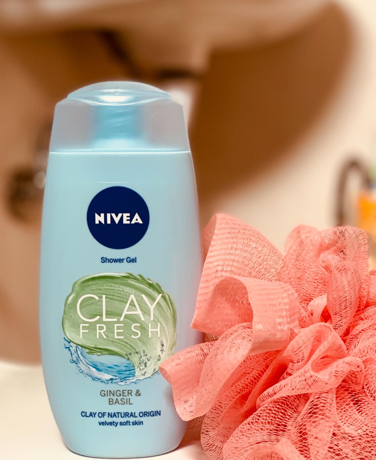 Buy NIVEA Body Wash 250 ml | Clay Fresh Ginger & Basil Shower Gel ...