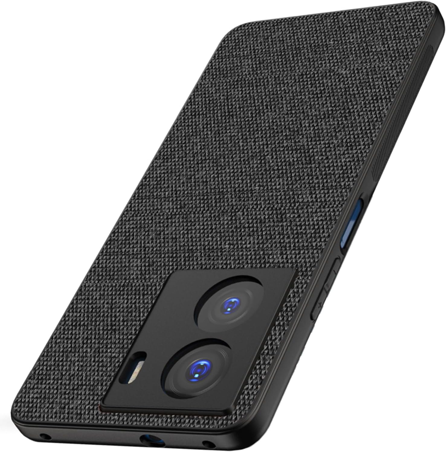 Kapa Soft Full Fabric Protective Back Case Cover for IQOO Z7 / Z7S (5G ...