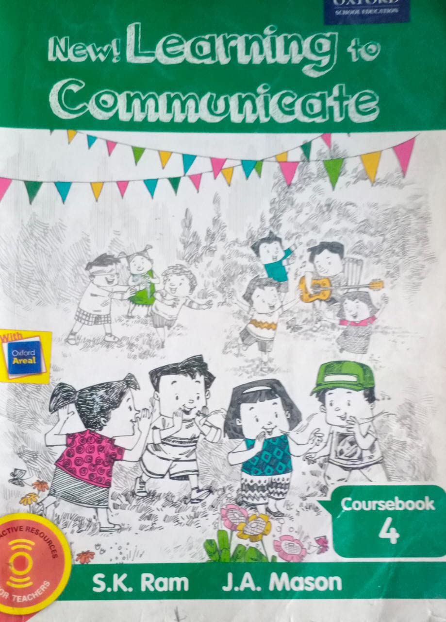 New Learning To Communicate Coursebook Class 4 (Second Hand & Used Book ...