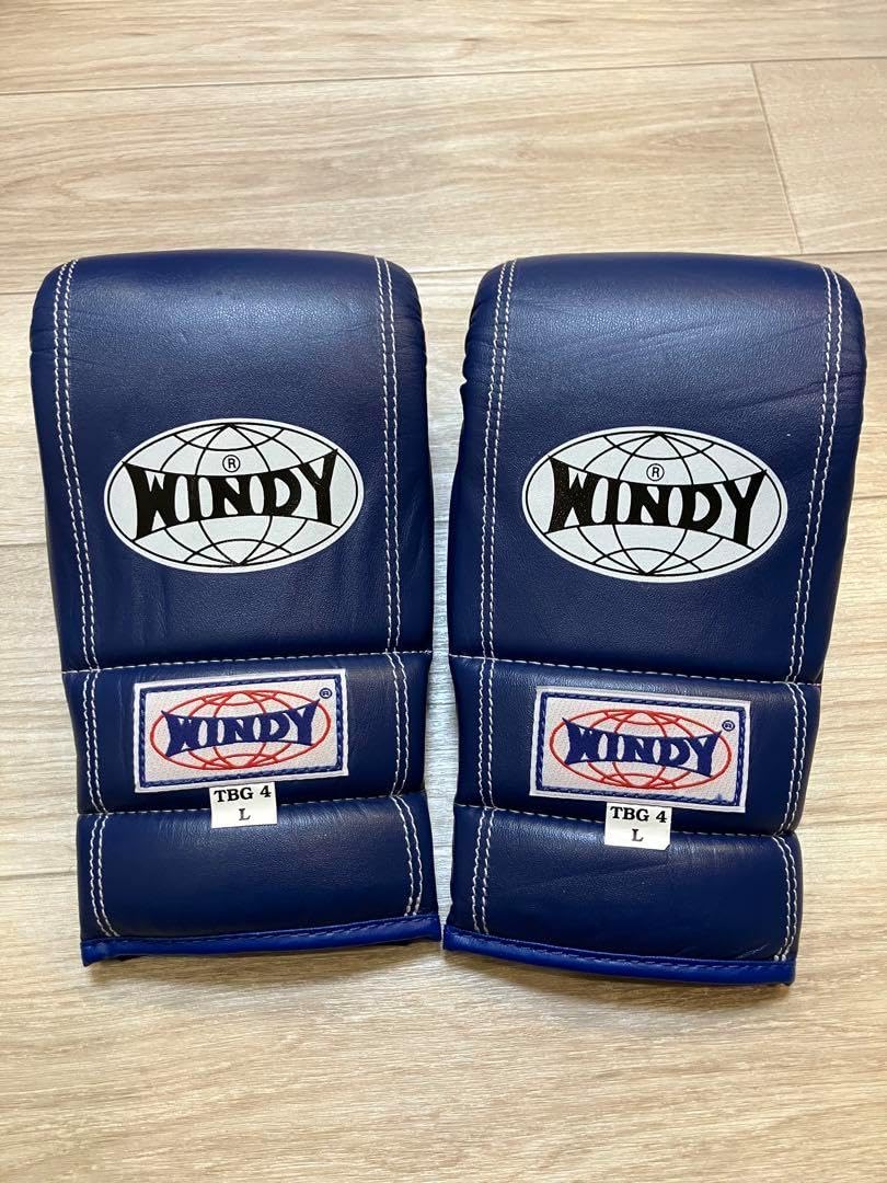 Amazon | WINDYウィンディ パンチンググローブ TBG-4 L ボクシング 青色 | ノーブランド品 | トレーニンググローブ
