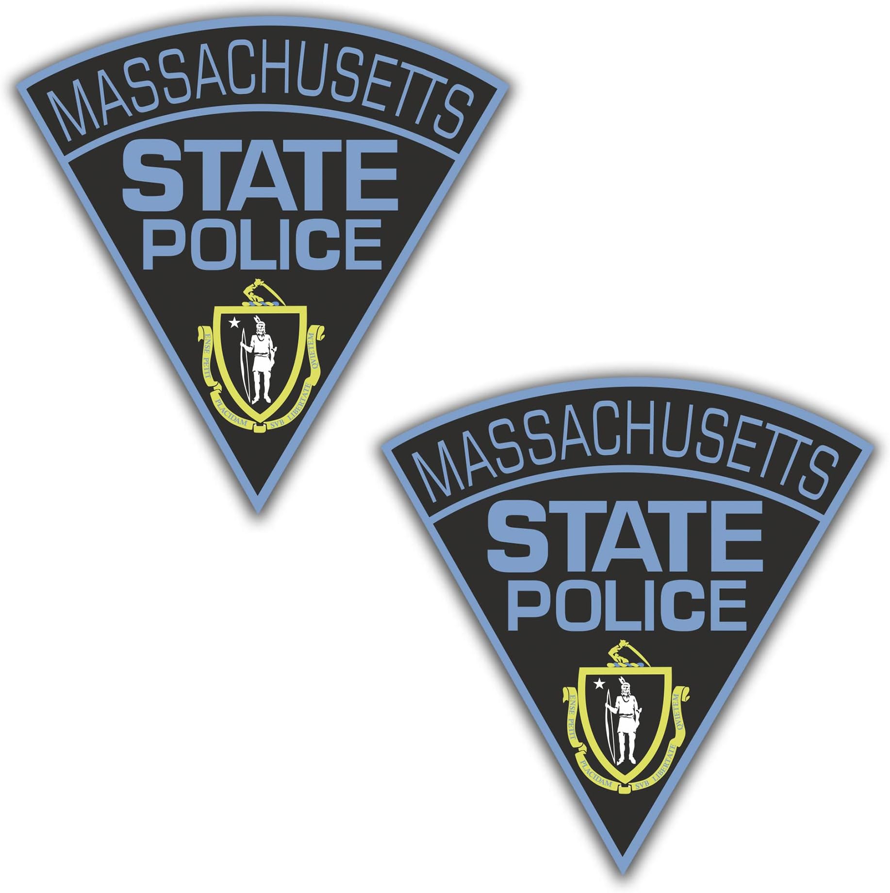 Amazon.com - Massachusetts State Police Sticker for Car Vinyl Decal ...