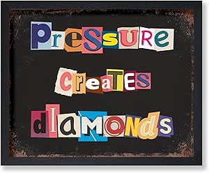 Amazon.com: Poster Master Pressure Creates Diamond Poster ...