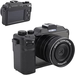 4K Digital Camera, 56MP Video Camera Camcorder with WiFi, Dual Lens ...