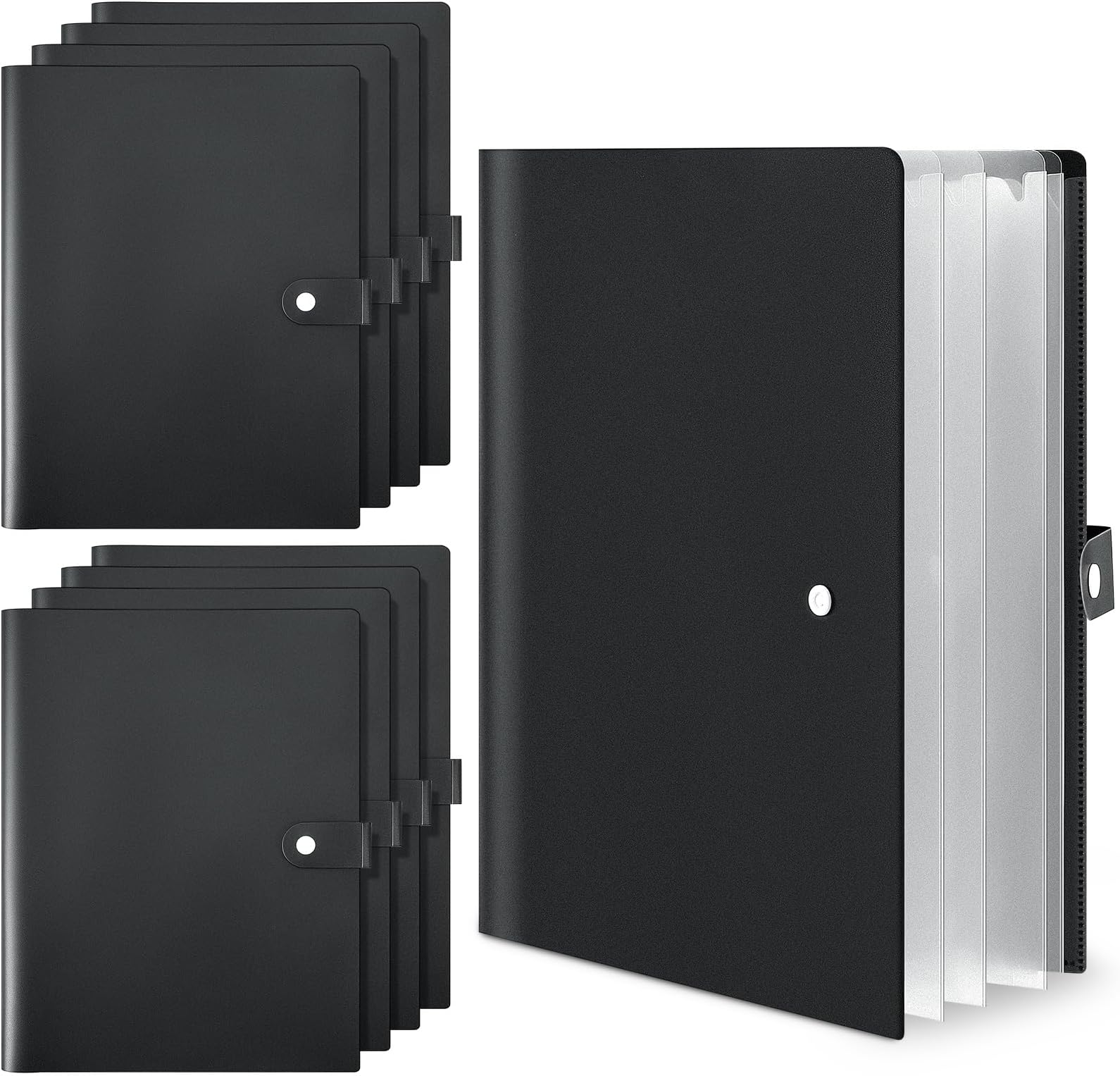 Amazon.com : Kosiz 10 Pocket File Folder A4 Paper Project Organizer ...